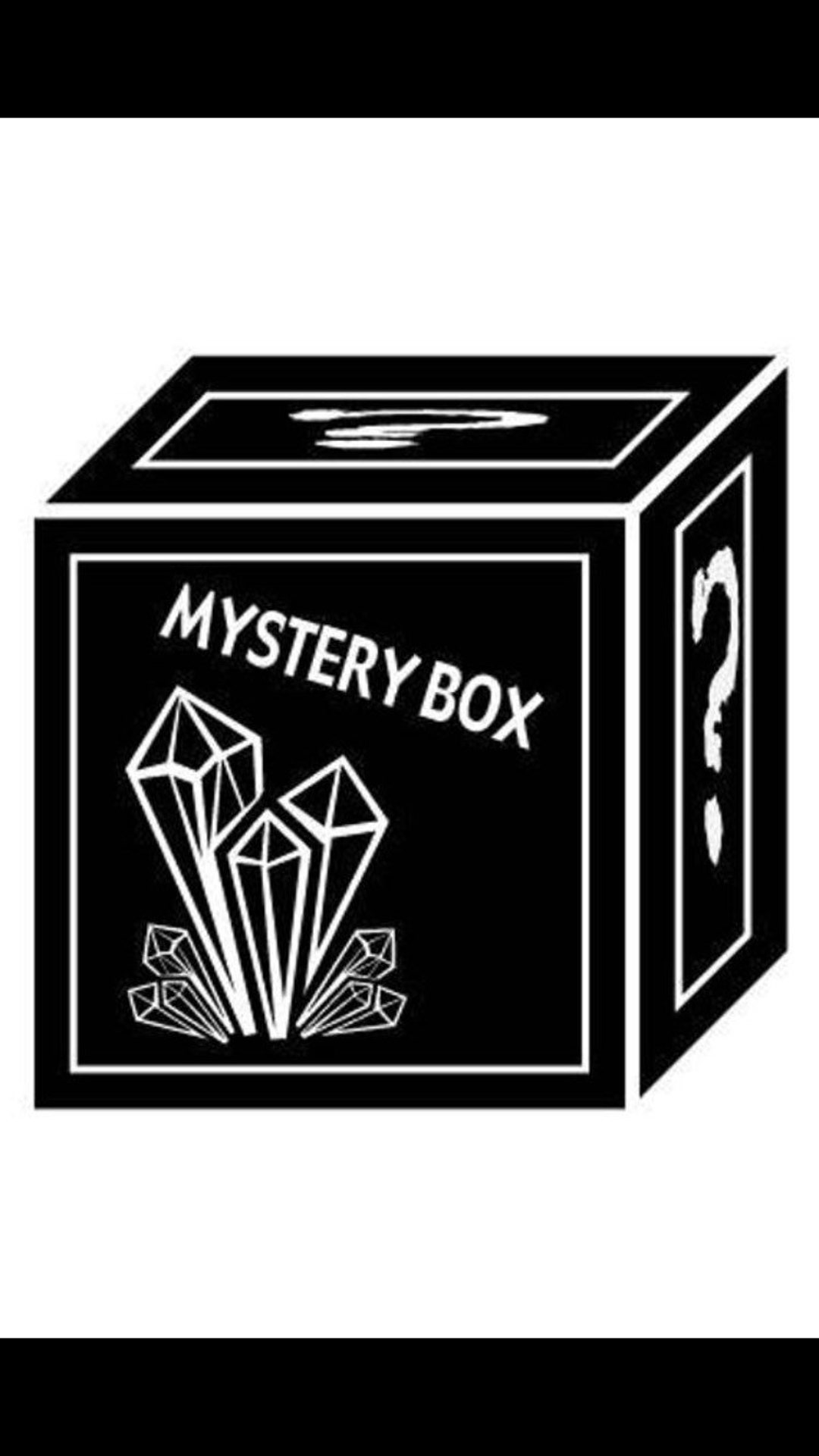 X-large Mystery Crystal Rock and Mineral Fossil Jewleey Box Collection ...