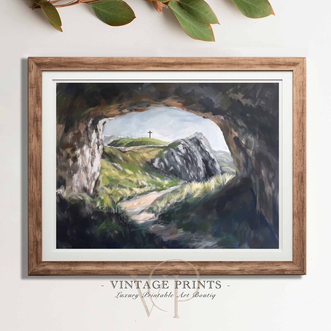Path of Redemption | Cave Opening to the Cross | Resurrection Light ...