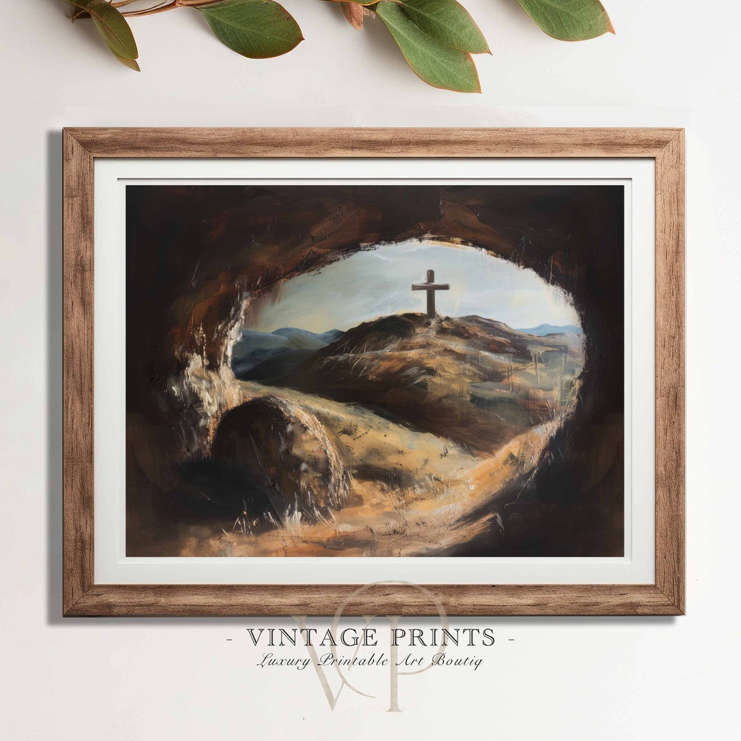Empty Tomb at Dawn | Resurrection of Christ | Hope Renewed | Christian ...