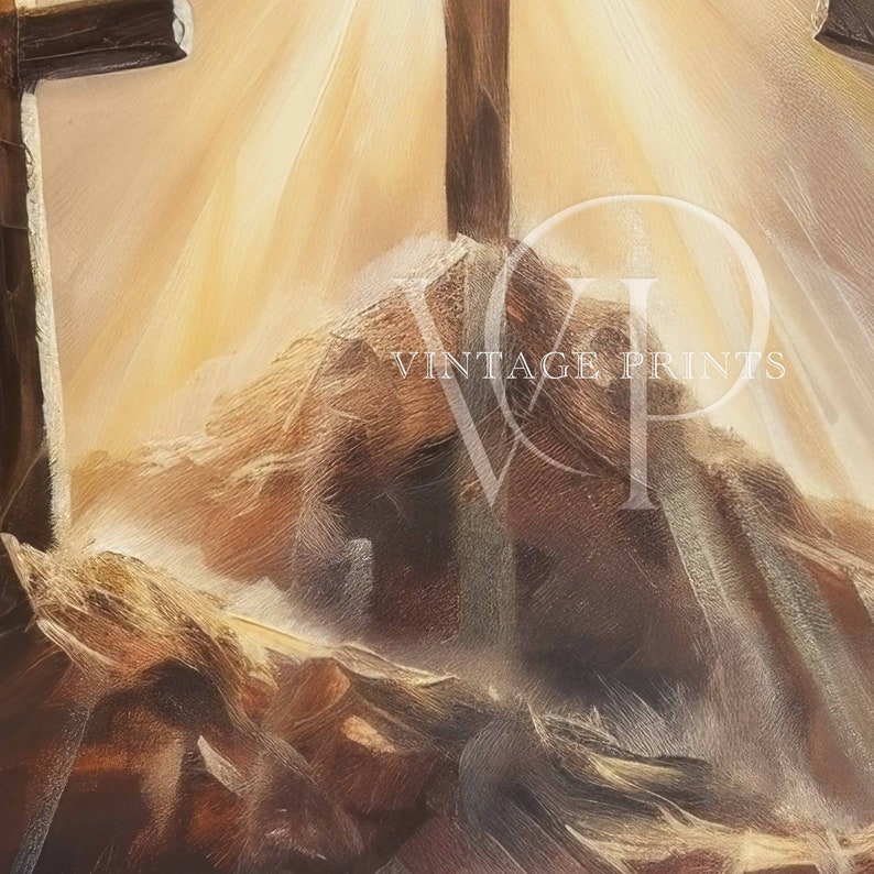 Calvary's Radiance | Triumphant Cross | Mount of Salvation ...