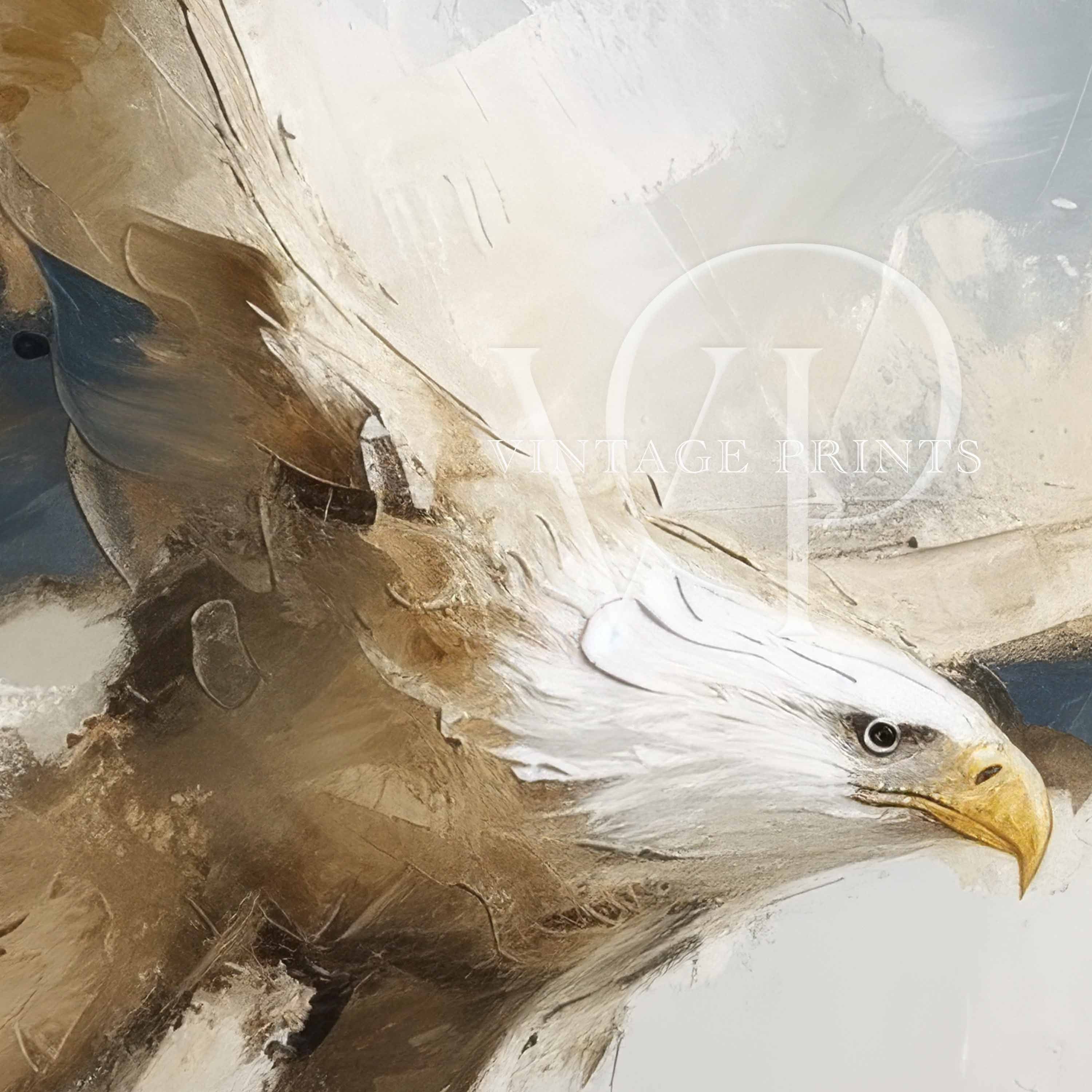 Sovereign Flight | Majestic Eagle Art | Isaiah 40:31 Inspired | Hope in ...