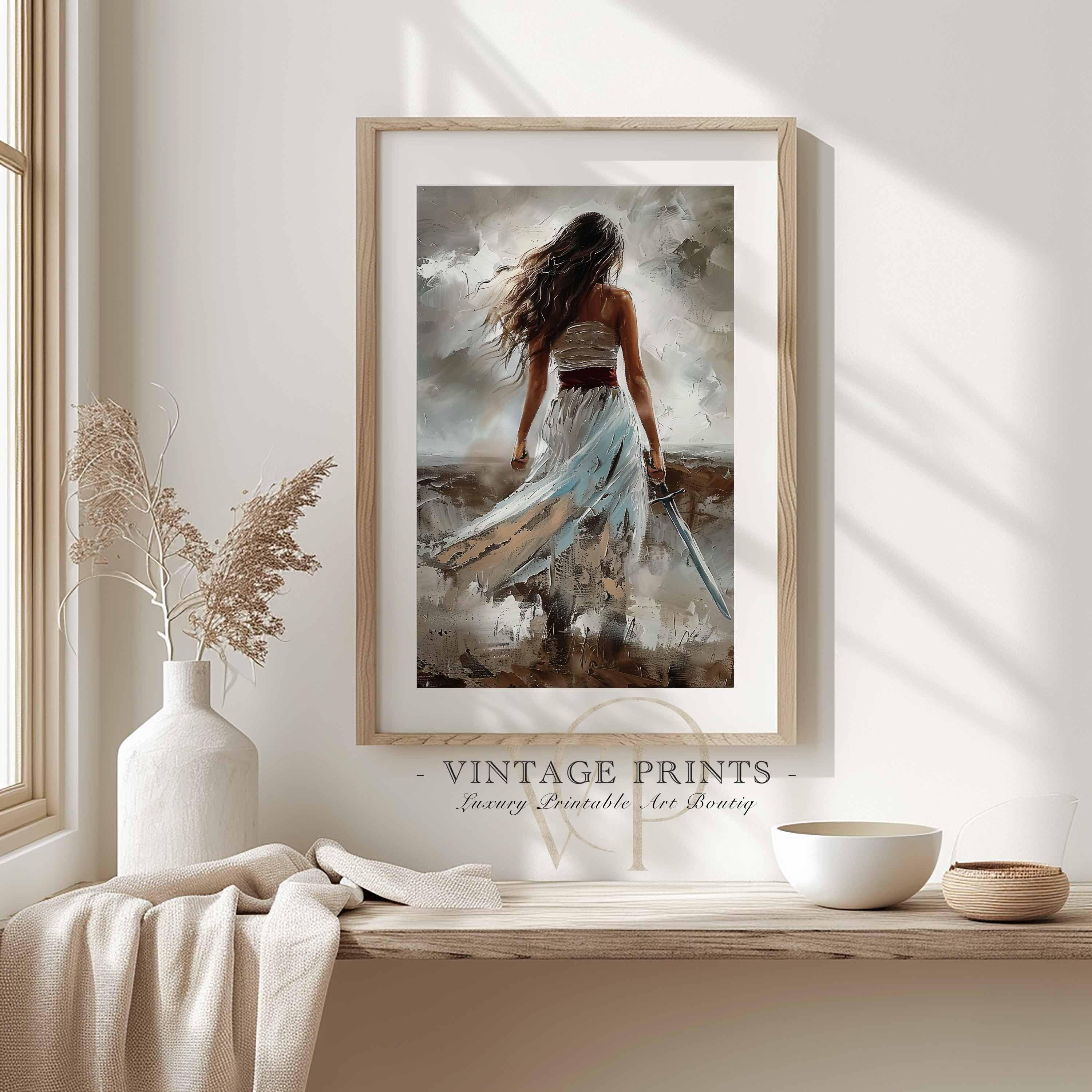 Warrior in the Wilderness | Christian Woman With Sword | Spiritual ...