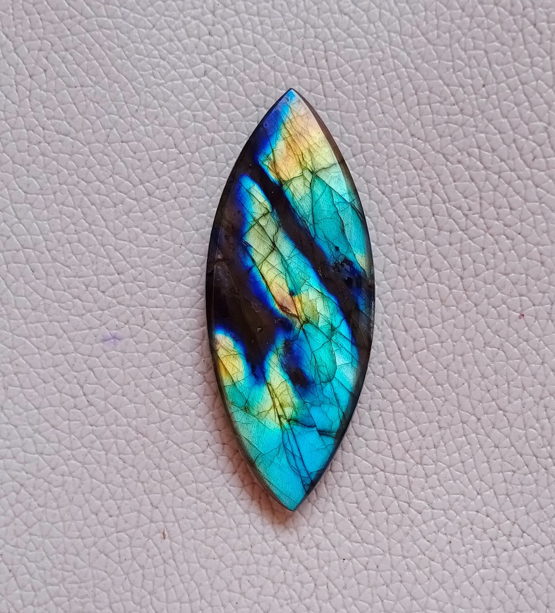 Labradorite Multi Fire Mix Shape Cabochon Smooth Flat Bottom Jewelry ...
