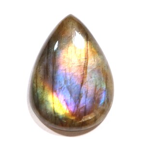 Labradorite Purple Multi Fire Mix Shape Cabochon Smooth Flat Bottom ...