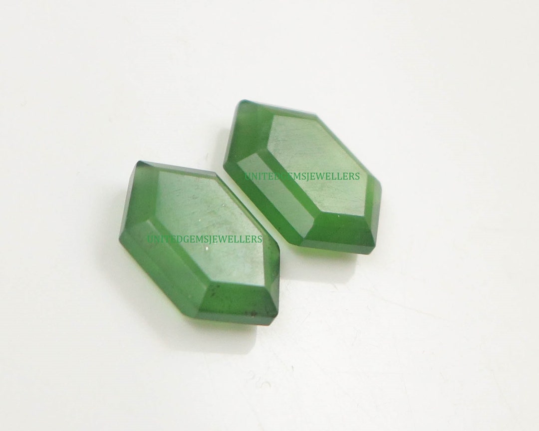 Serpentine Gemstone: 16X10 Mm Hexagon Tablet Cut Stone - Etsy