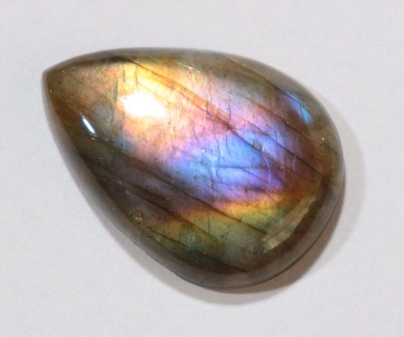 Labradorite Purple Multi Fire Mix Shape Cabochon Smooth Flat Bottom ...