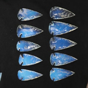 Opalite Arrowhead Crescent Arrowhead Approx. 50X22 Mm Arrowhead Opalite ...