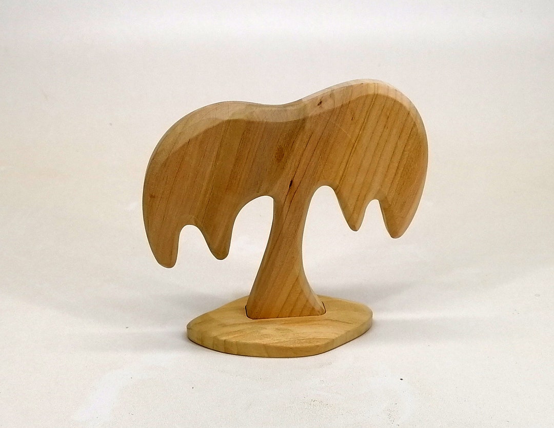 Wood Tree Palm Forest Toy Waldorf Tree Toys Natural Wooden Christmas ...