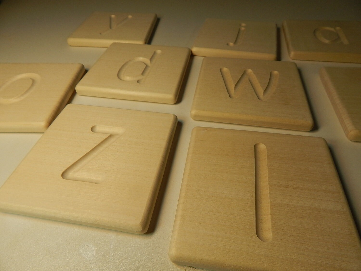 Big Alphabet Tracing Cards Printed Tracing Alphabet Wood Card | Etsy