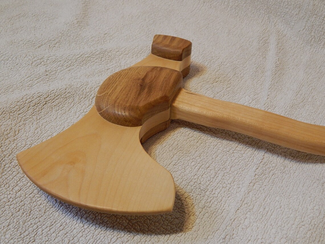 Big Wooden Axe Toy Wood Hammer Toys Camp Hatchet Gift for Boy - Etsy