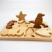 Wood Ocean Puzzle Sea Animals Busy Board Toy Fat Brain Sorter Toys ...