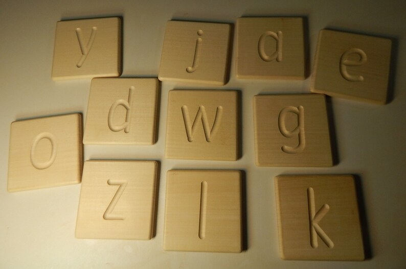 Big Alphabet Tracing Cards Printed Tracing Alphabet Wood Card | Etsy