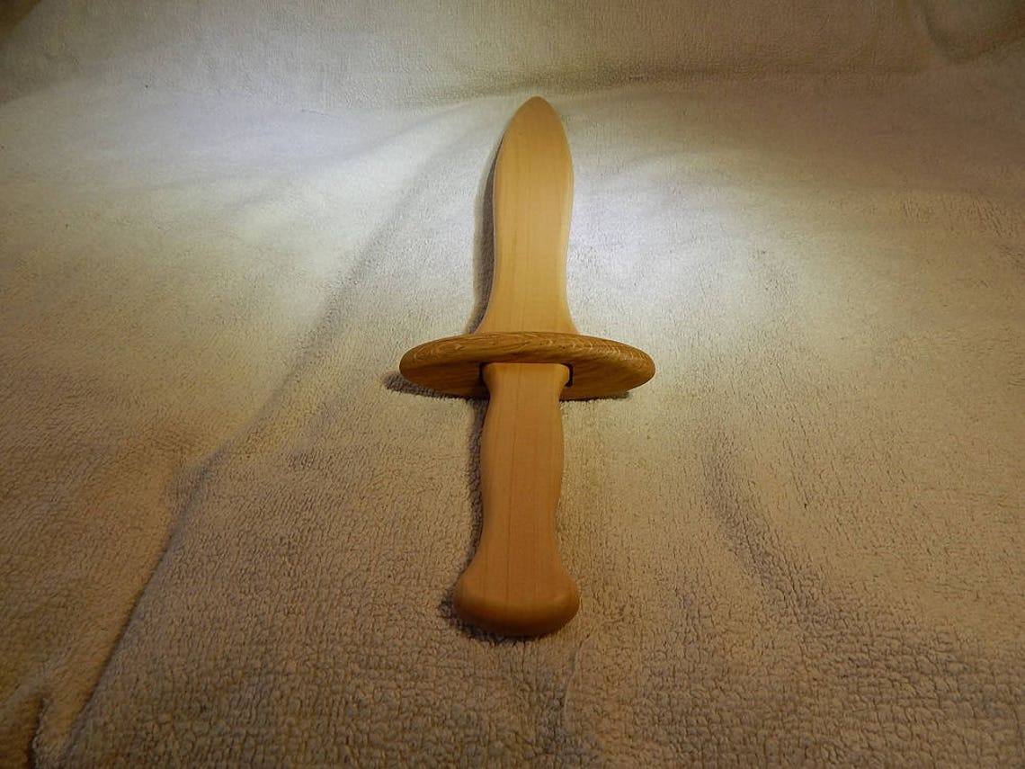 Wood Sword Toy Knight Dagger Knife Elf Wooden Weapon Waldorf - Etsy