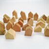 20 Natural Tree Building Blocks Montessori Inspired Wooden Toy Natural ...
