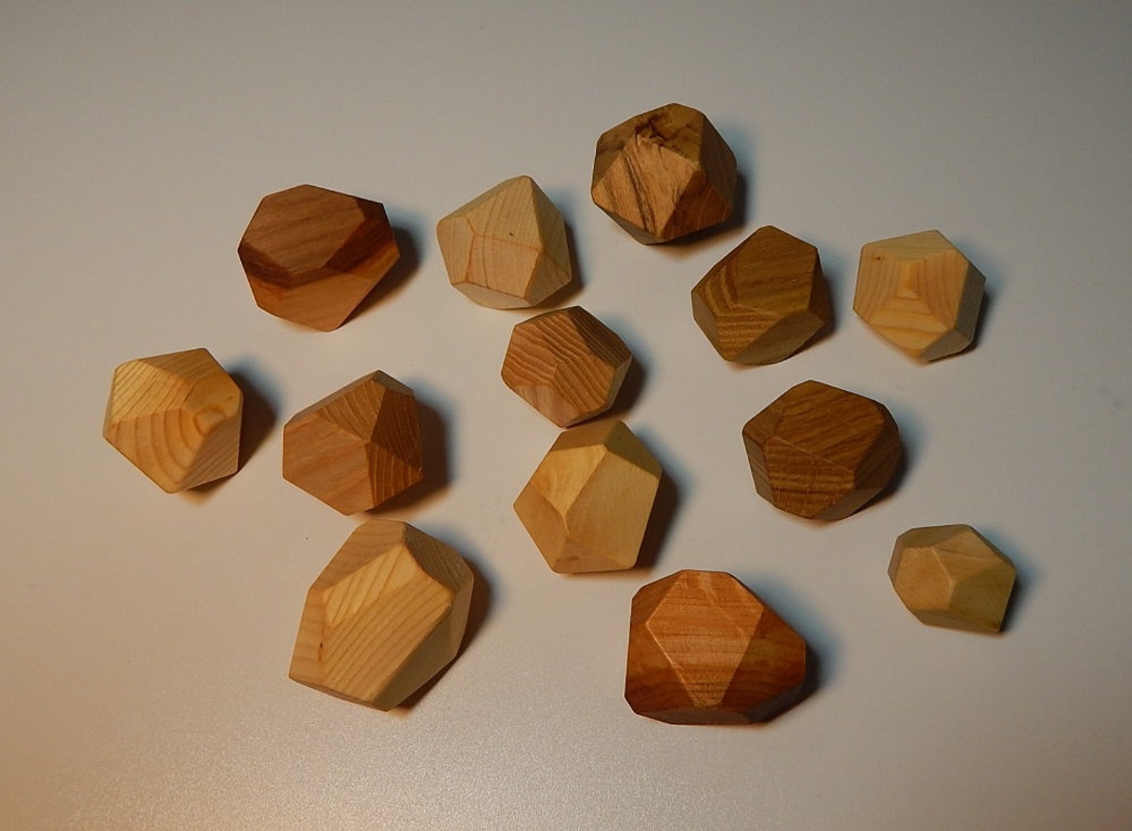 Wooden Stones Wood Rocks Toy Tumi Balancing Game Wooden Blocks | Etsy