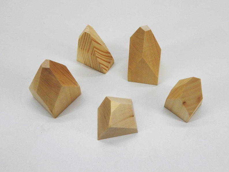 Diy kids project Unfinished wood house shapes Wood buildings | Etsy