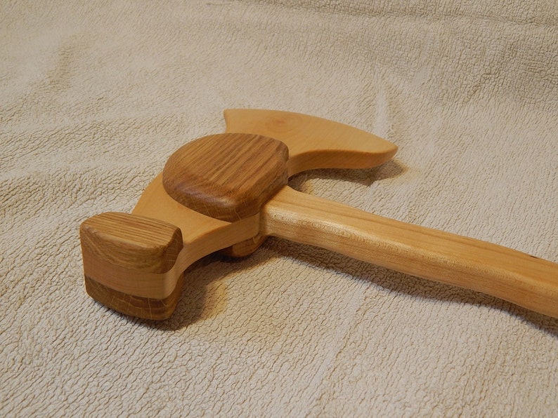 Big Wooden Axe Toy Wood Hammer Toys Camp Hatchet Gift for Boy - Etsy