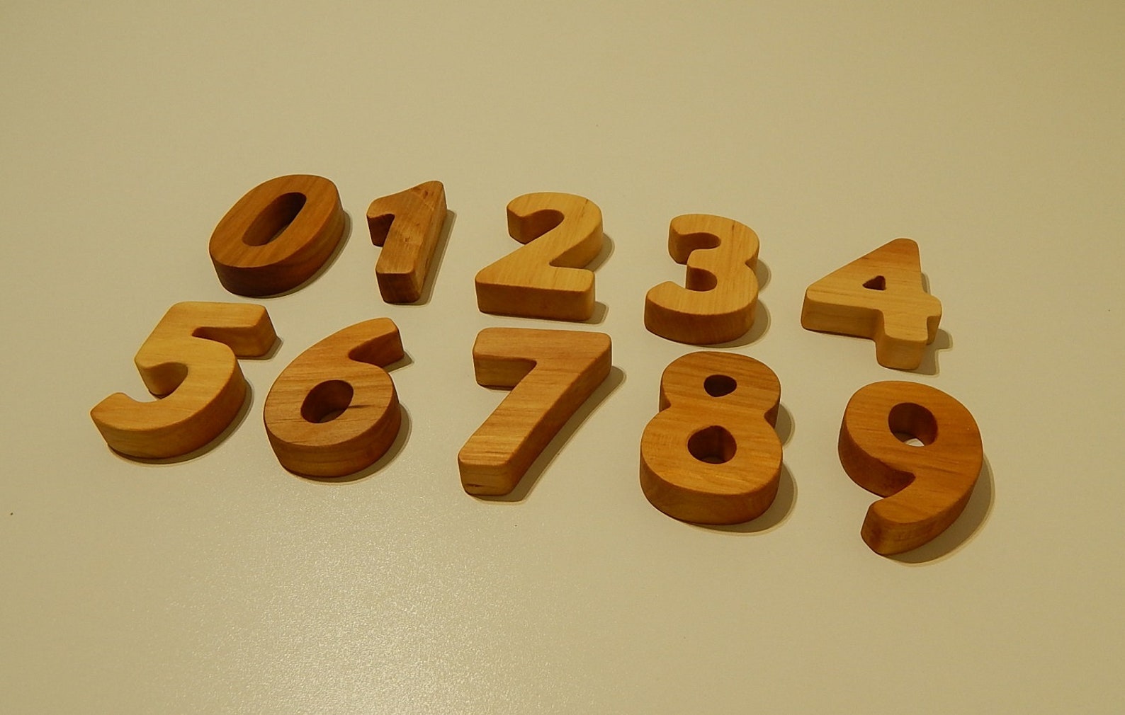 BIG Magnets Wooden Numbers Games 0-9 Educational Counting Toy - Etsy