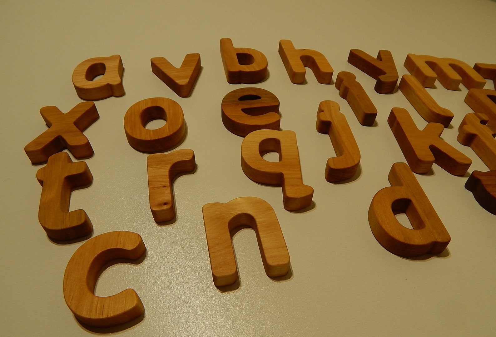 Magnets Lower Case Letters ABC English Wooden Alphabet Wood - Etsy