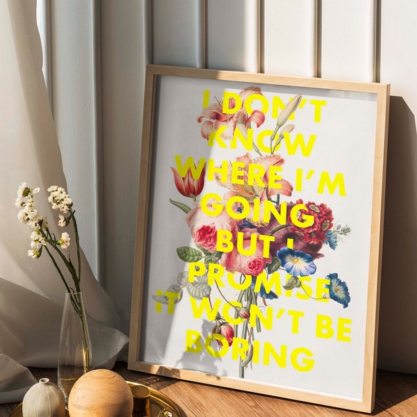 Floral Art Print - Etsy