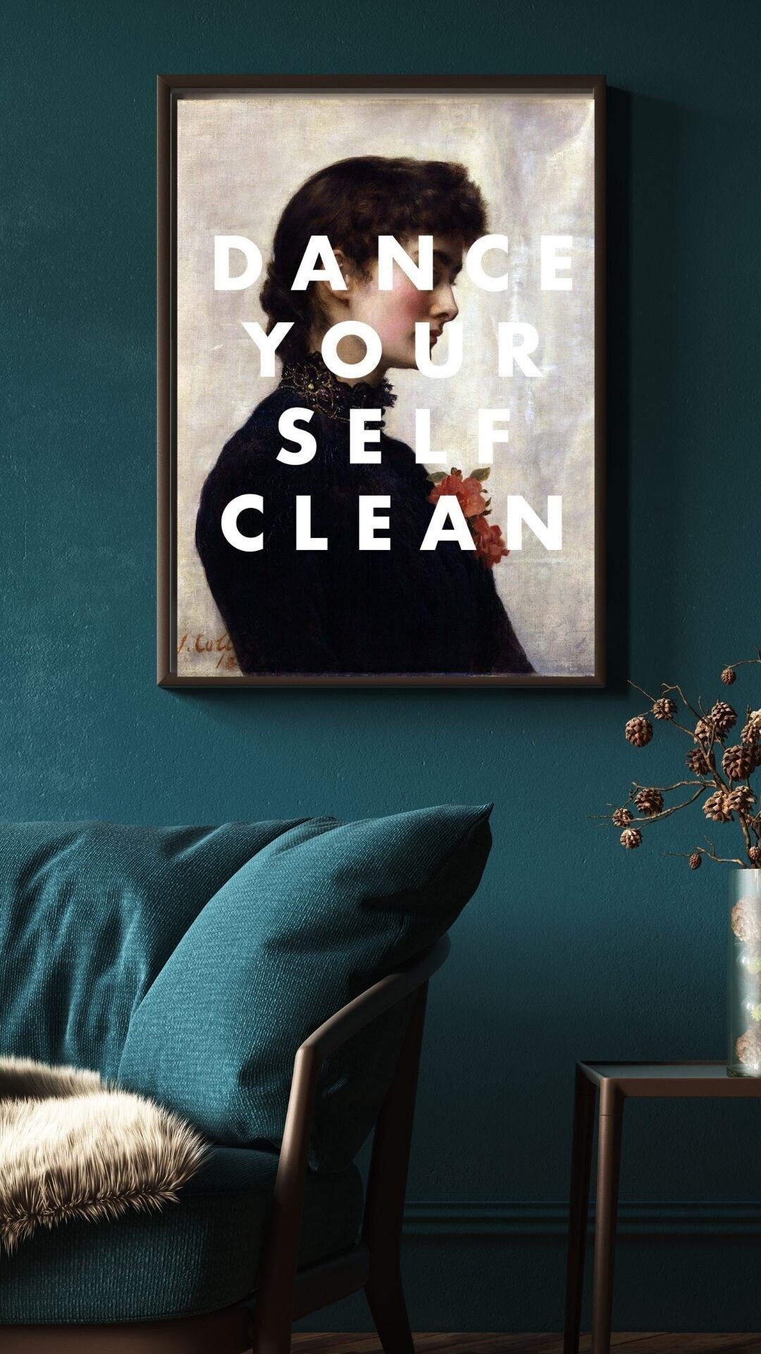 DANCE YOURSELF CLEAN Print, Lcd Soundsystem Inspired, Song Print ...