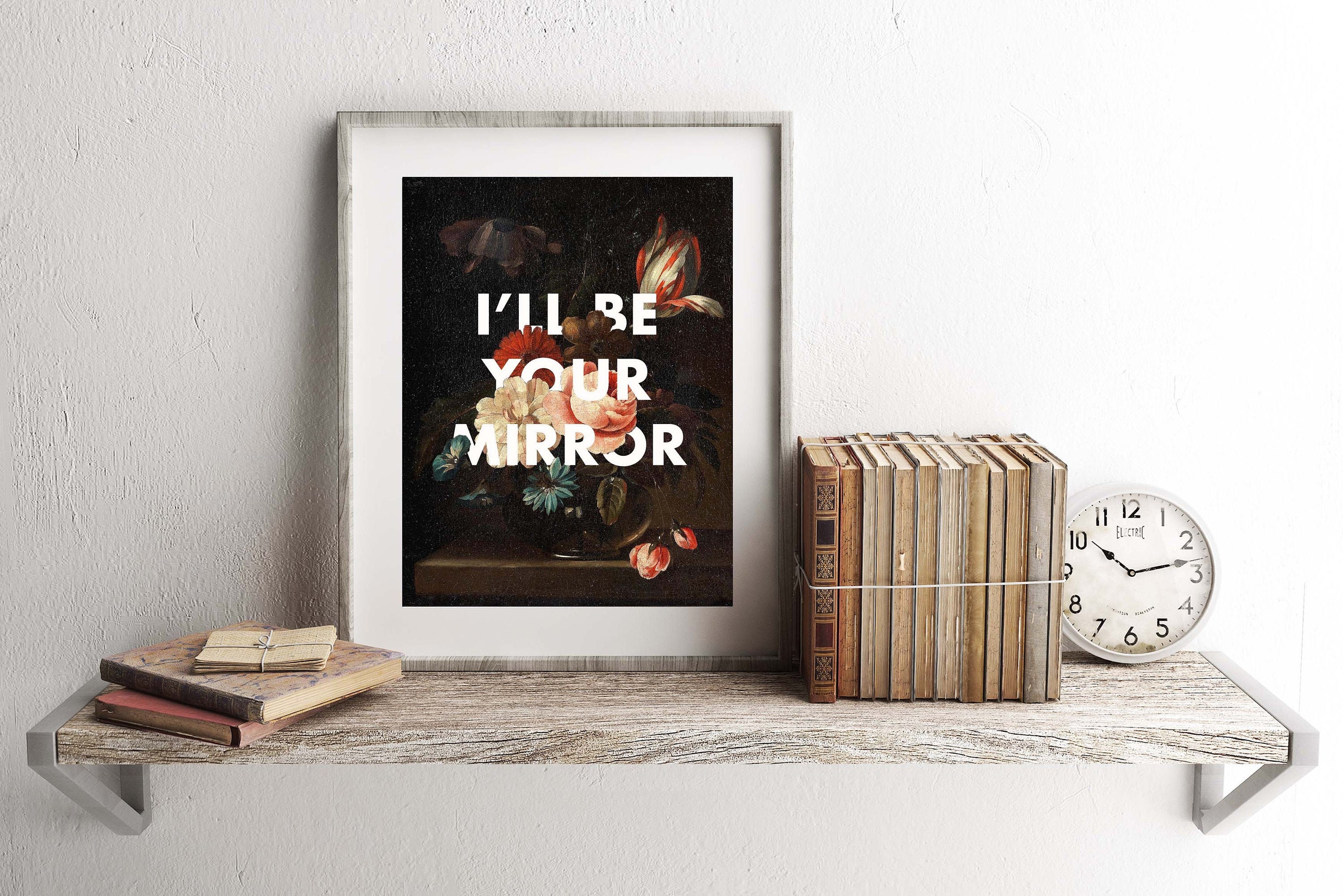 I'll Be Your Mirror Art Print Velvet Underground Inspired | Etsy