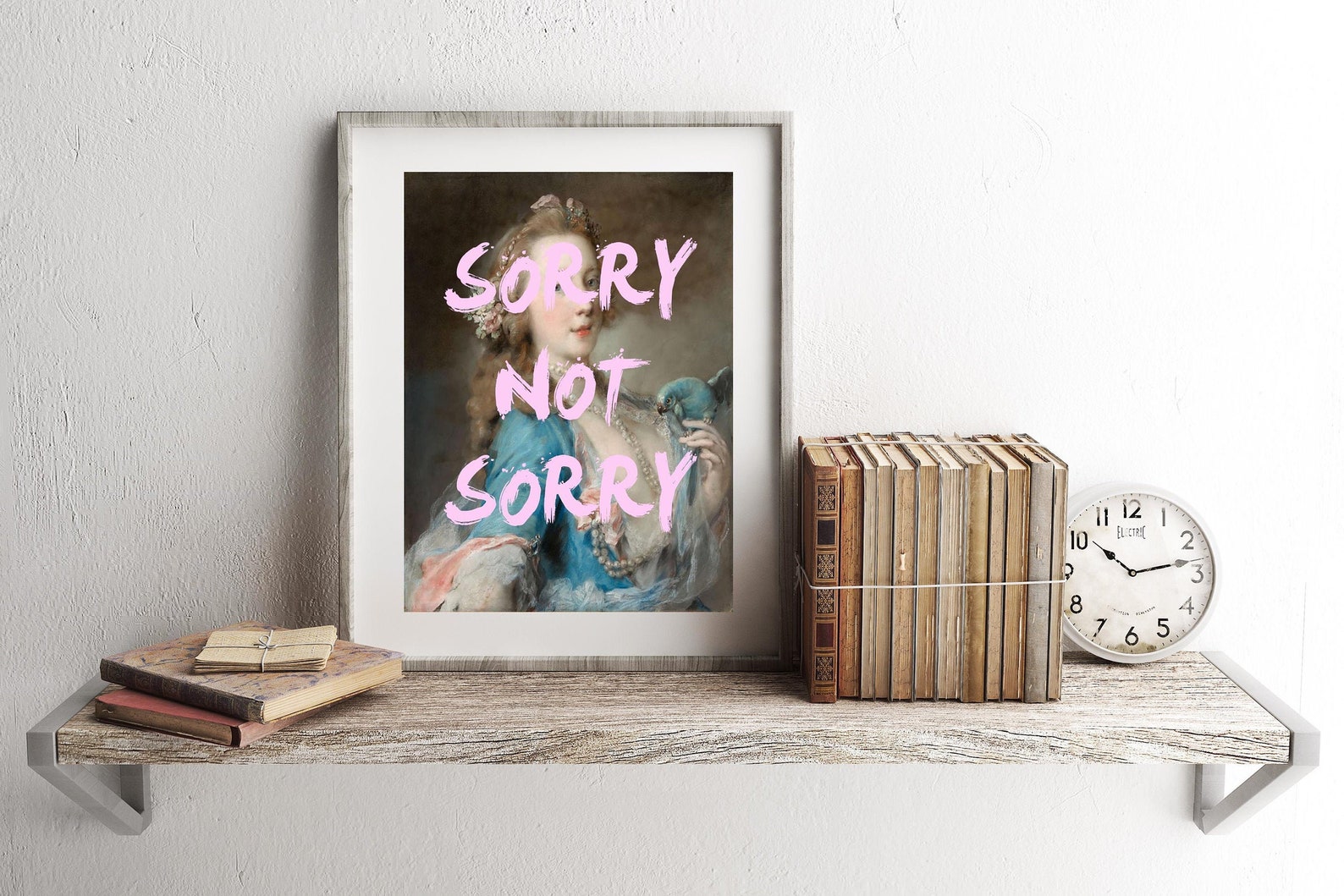 SORRY NOT SORRY Quote Print Art Print Pop Artfunny Art - Etsy