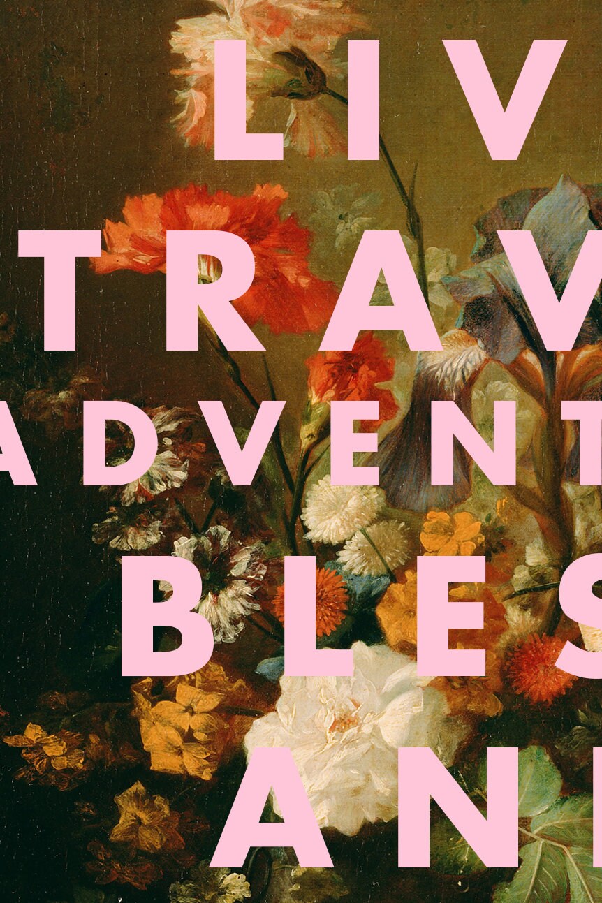 LIVE TRAVEL ADVENTURE Bless Quote Print Girl Gift Jack | Etsy