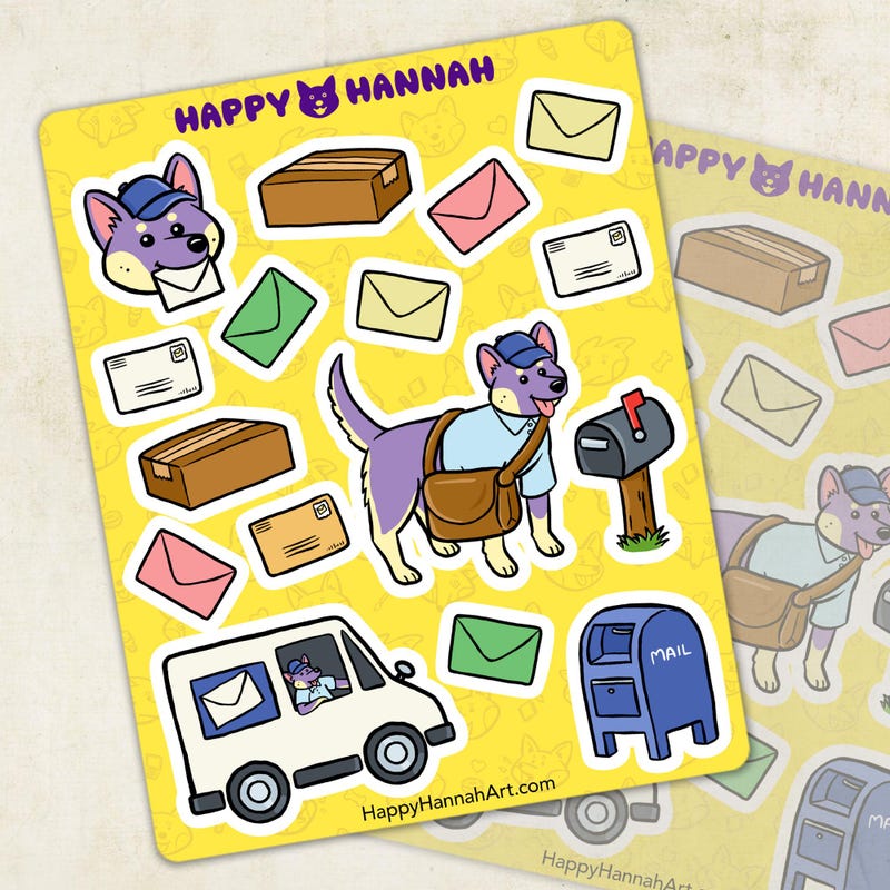 Dog Themed Post Cards - Etsy