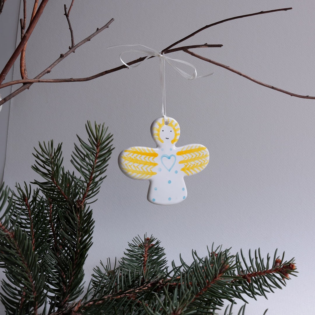 Miniature Praying Angels Toys Handmade Fairy Hanger Angel - Etsy