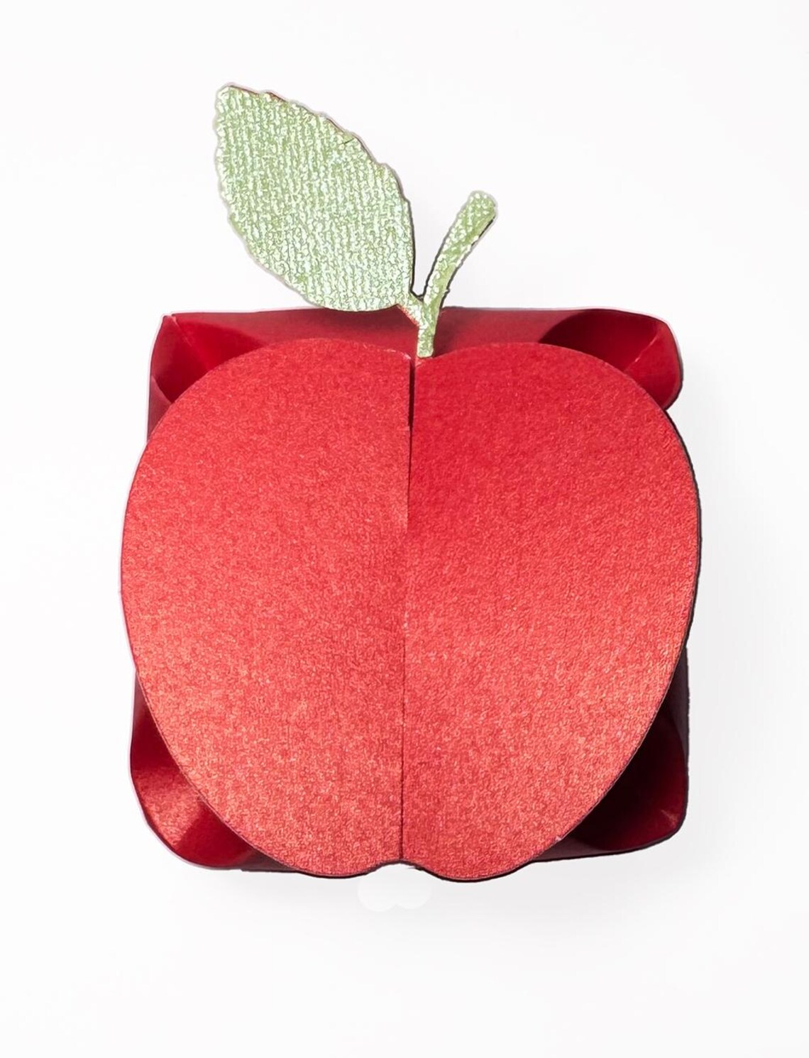 Apple Petal Treat Gift Box Digital Cut File for Silhouette, Cricut and ...