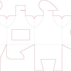 Heart Petal Truffle Box SVG for Silhouette, Cricut and Other Die ...