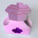 Cupcake Truffle Gift Box SVG and Silhouette File for Die Cutting ...