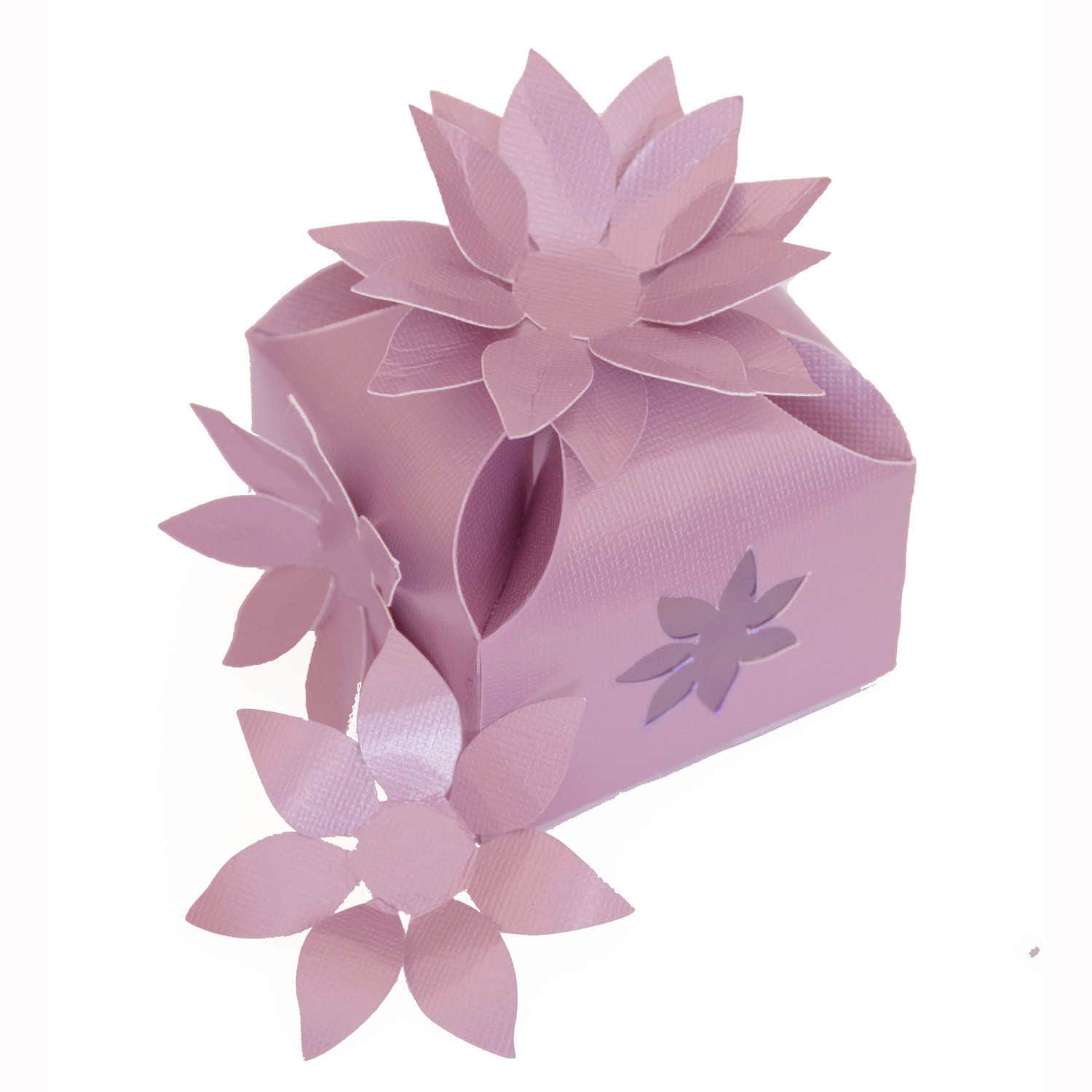 Aster Petal Truffle and Gift Box SVG Template for Silhouette, Cricut ...