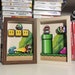 Super Mario Pixel Art Shadow Box 7x5 Nintendo - Etsy