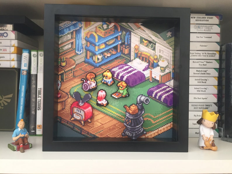 Final Fantasy Shadow Box for Game Room Decor | Etsy