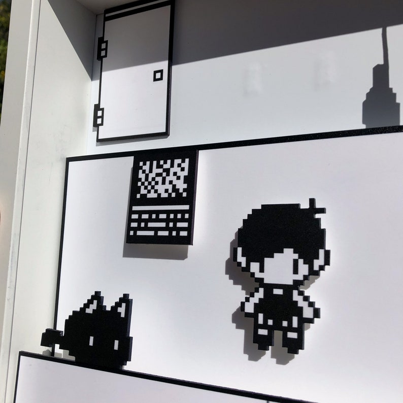 Omori Big Diorama 10x10 Shadox Box Art Omori Game Room - Etsy