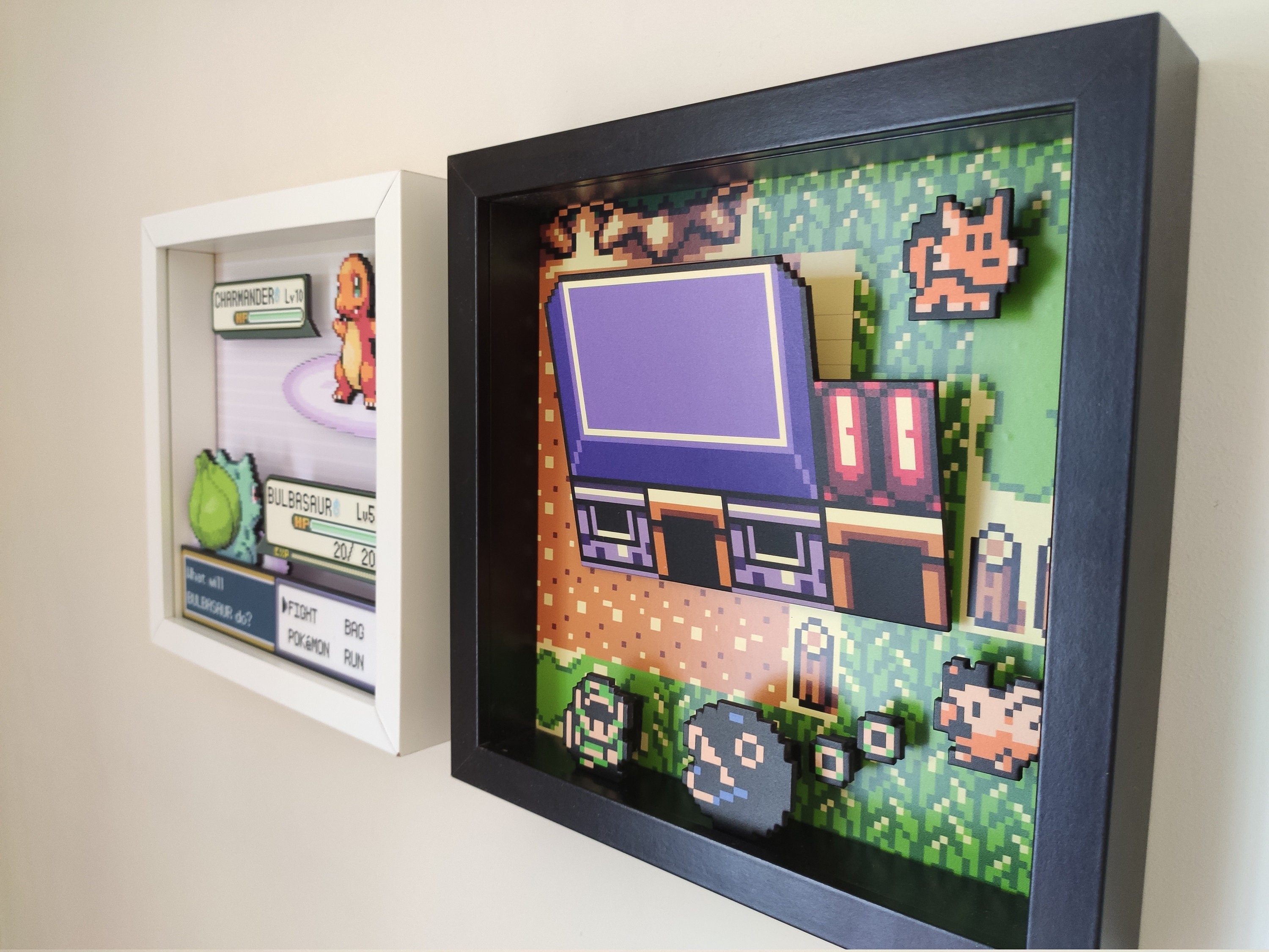 Legend of Zelda Shadow Box Art Gift for Friend Girlfriend Geek - Etsy