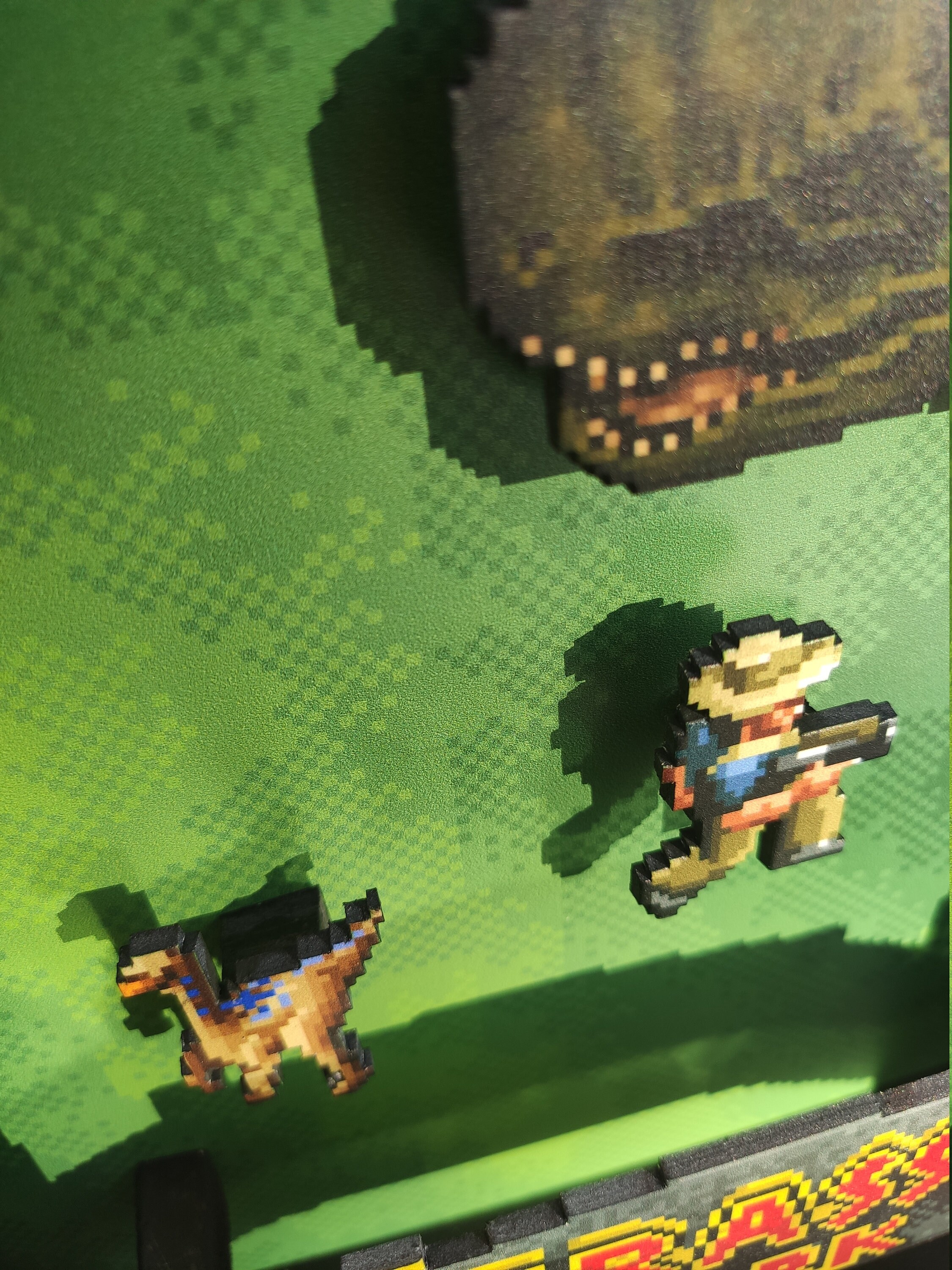 Jurassic Park SNES Nintendo Shadow Box 10x10 - Etsy UK