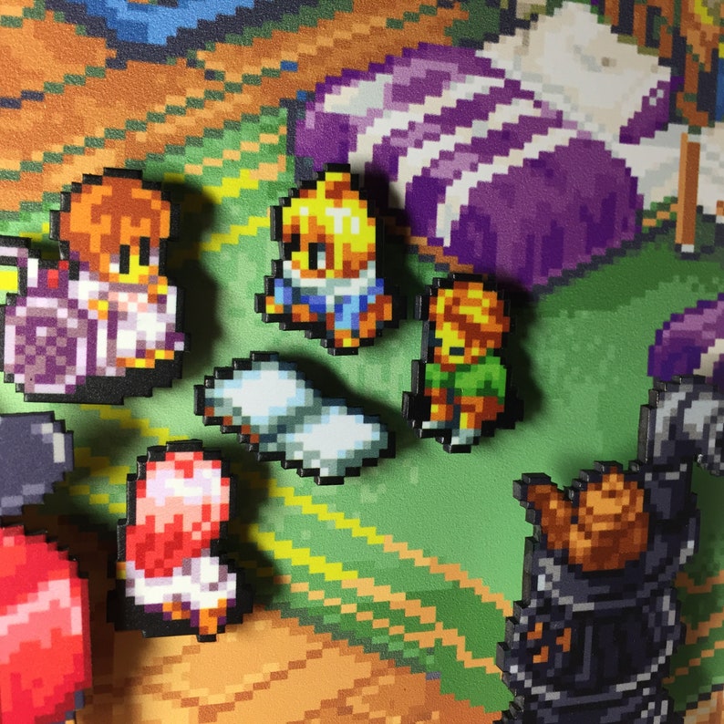 Final Fantasy Shadow Box for Game Room Decor | Etsy