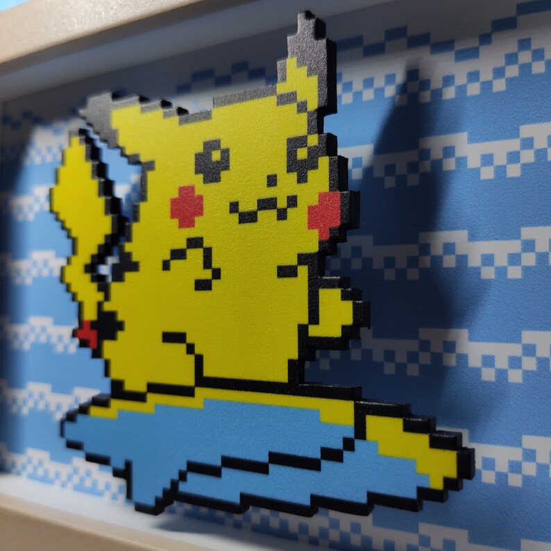 Mini Pikachu Diorama - Etsy
