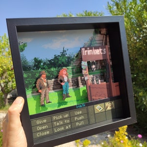 Indiana Jones Pixel Art - Etsy