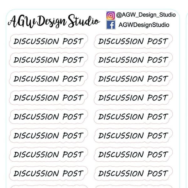 College Planner Stickers - Etsy