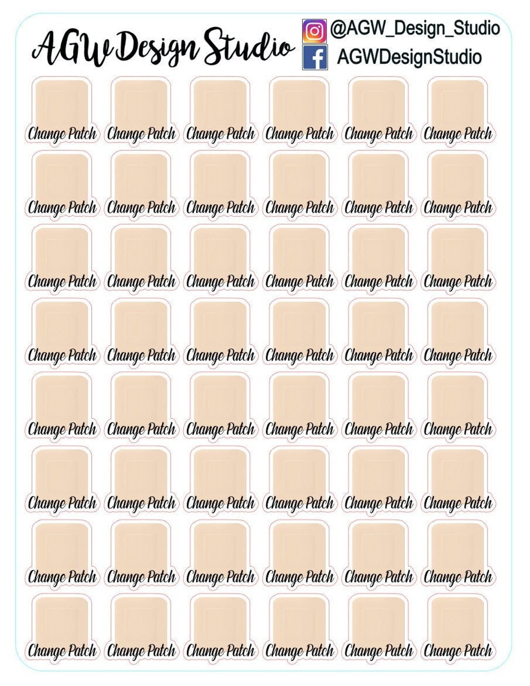 IVF Patch - IVF Planner Stickers - Bullet Journal - Scrapbook ...