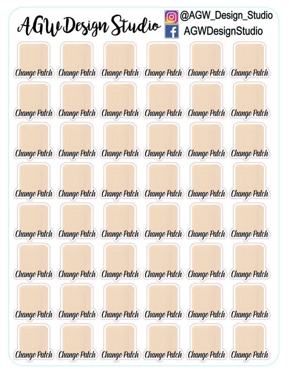 IVF Patch IVF Planner Stickers Bullet Journal Scrapbook - Etsy