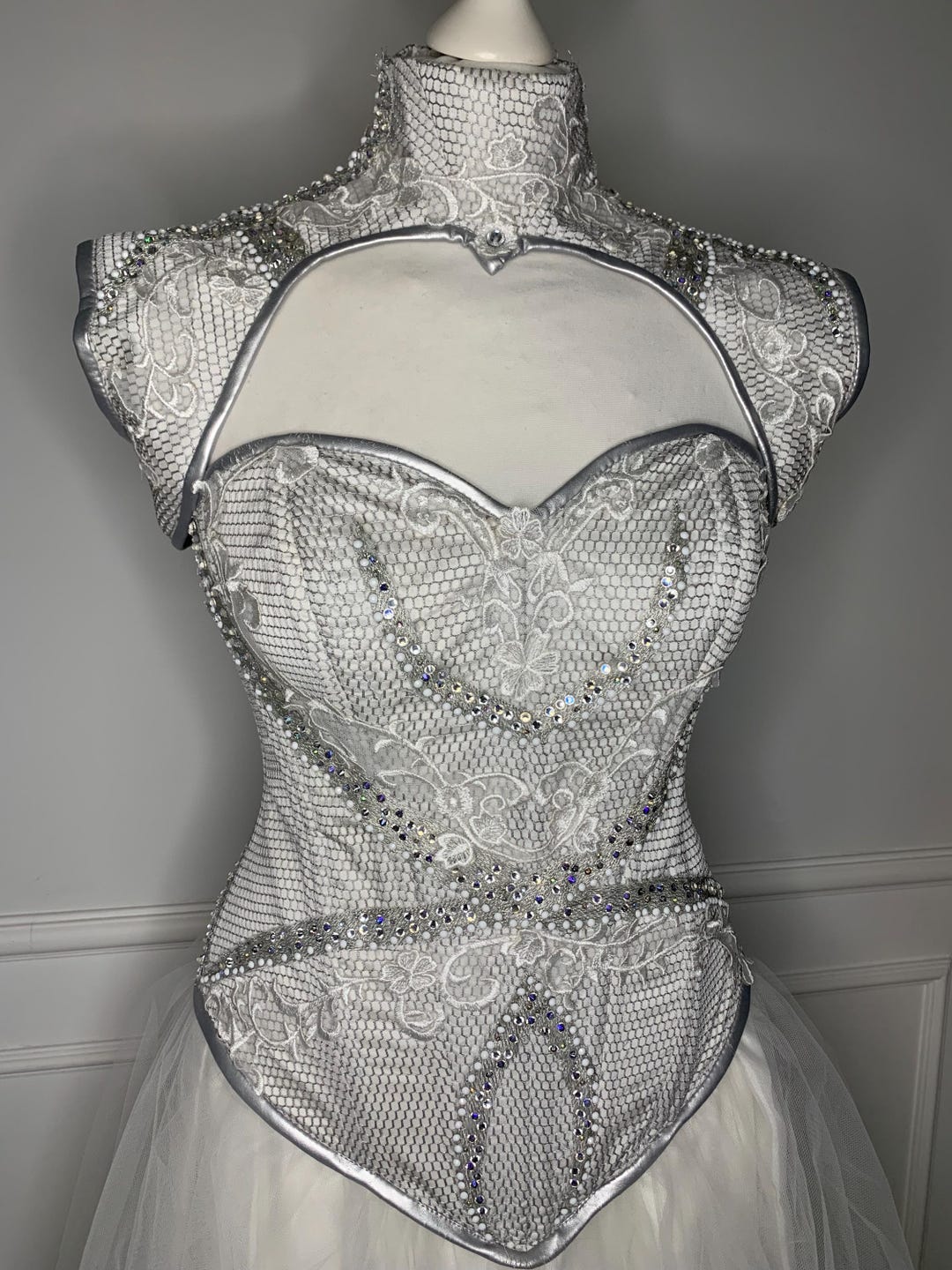 Minerva From the North, Alternative Fashion Gown, Warrior, Silver ...
