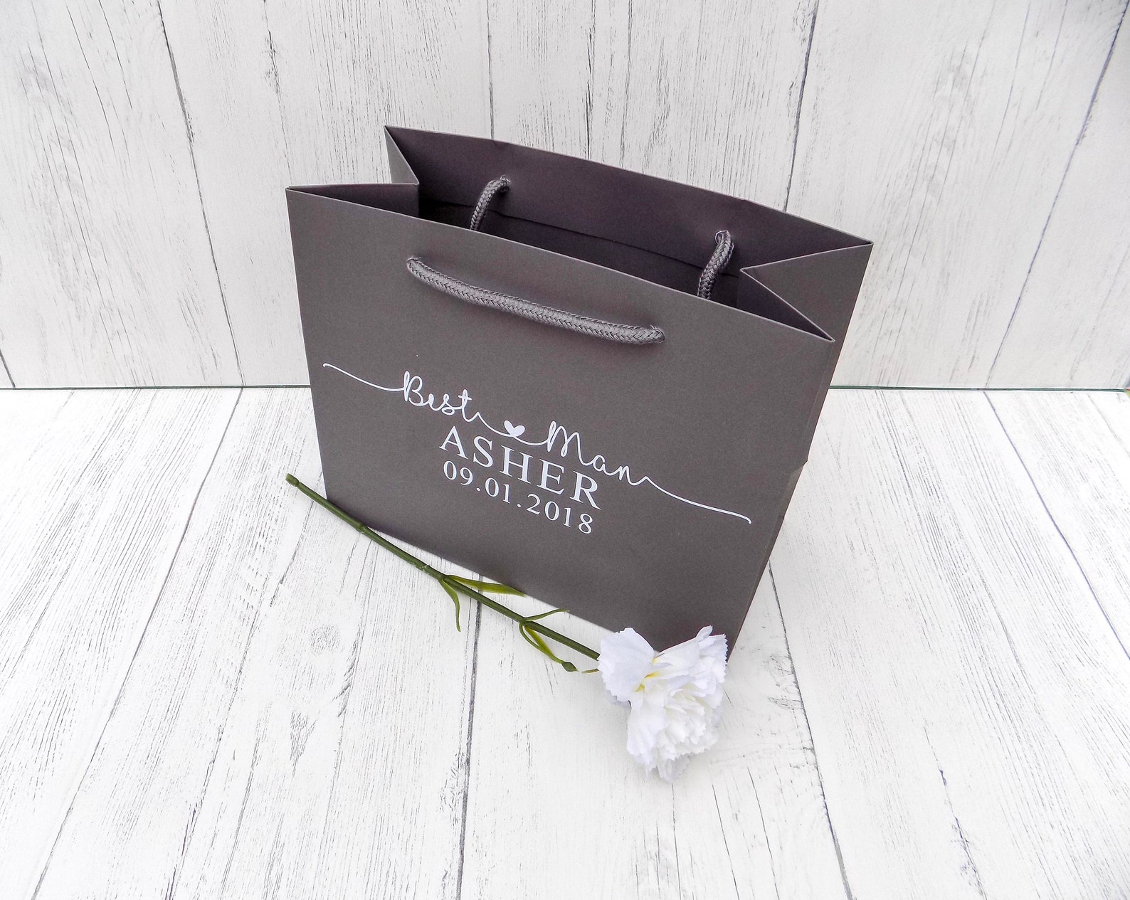 Best Man Gift Bag Groomsmen Gift Bag Usher Gift Bag Father - Etsy UK