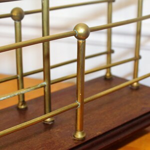 Arts and Crafts Antique Letter Magazine Rack Desk Cabinet Box ...