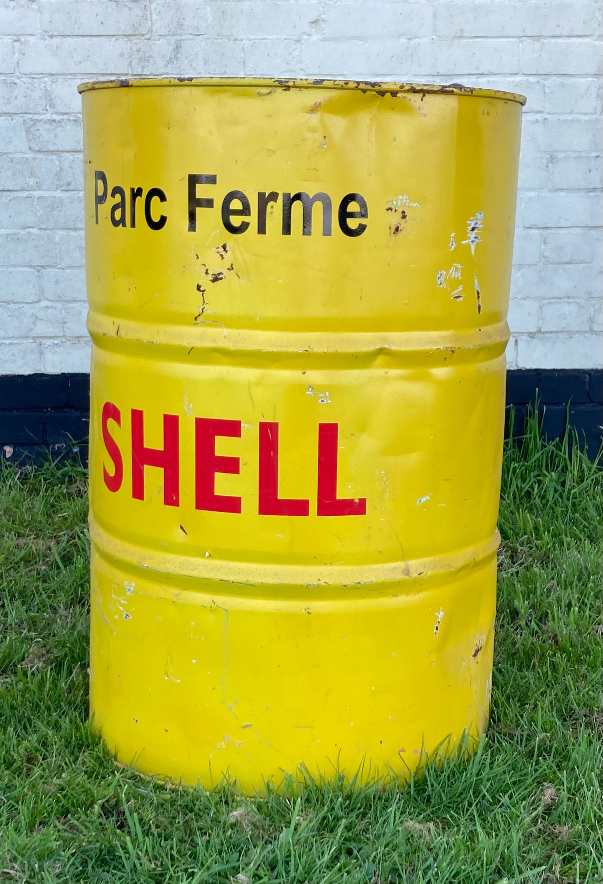 Shell Oil Drum