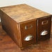 1960s Two Draw Cabinet Card Index Holder Furniture Industrial - Etsy UK